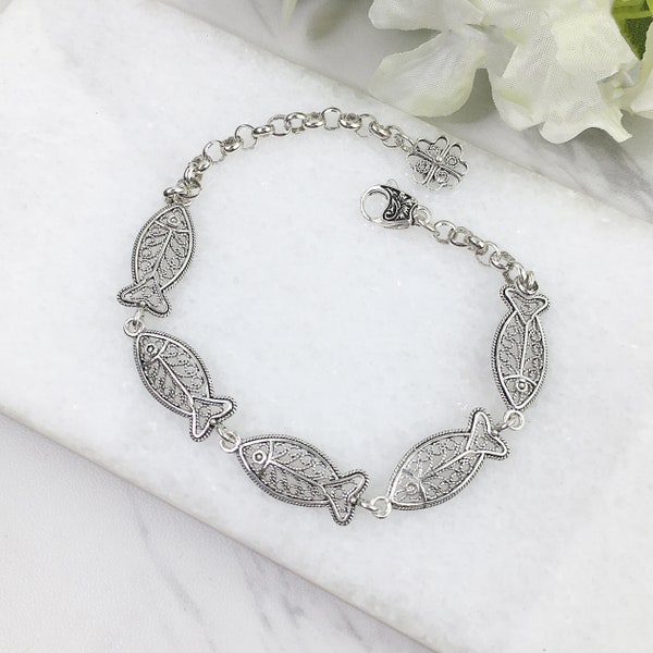 Fish Bracelet - Etsy
