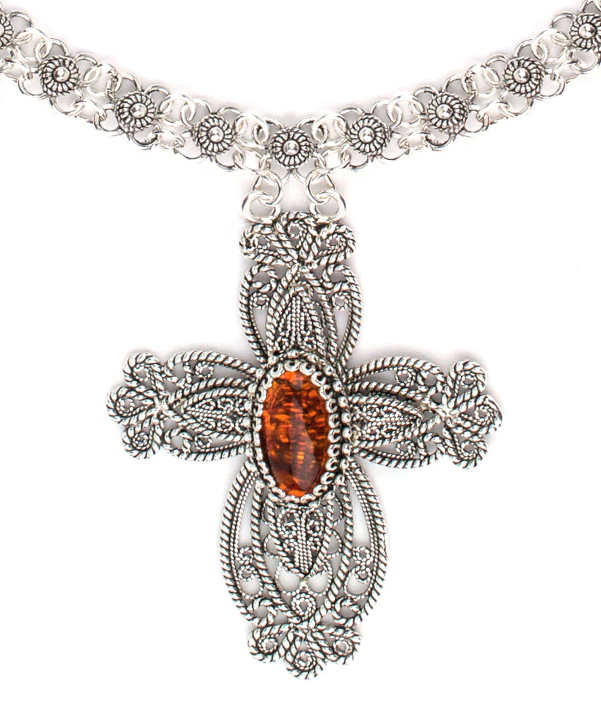 Natural Amber Cross Necklace 925 Sterling Silver With - Etsy UK