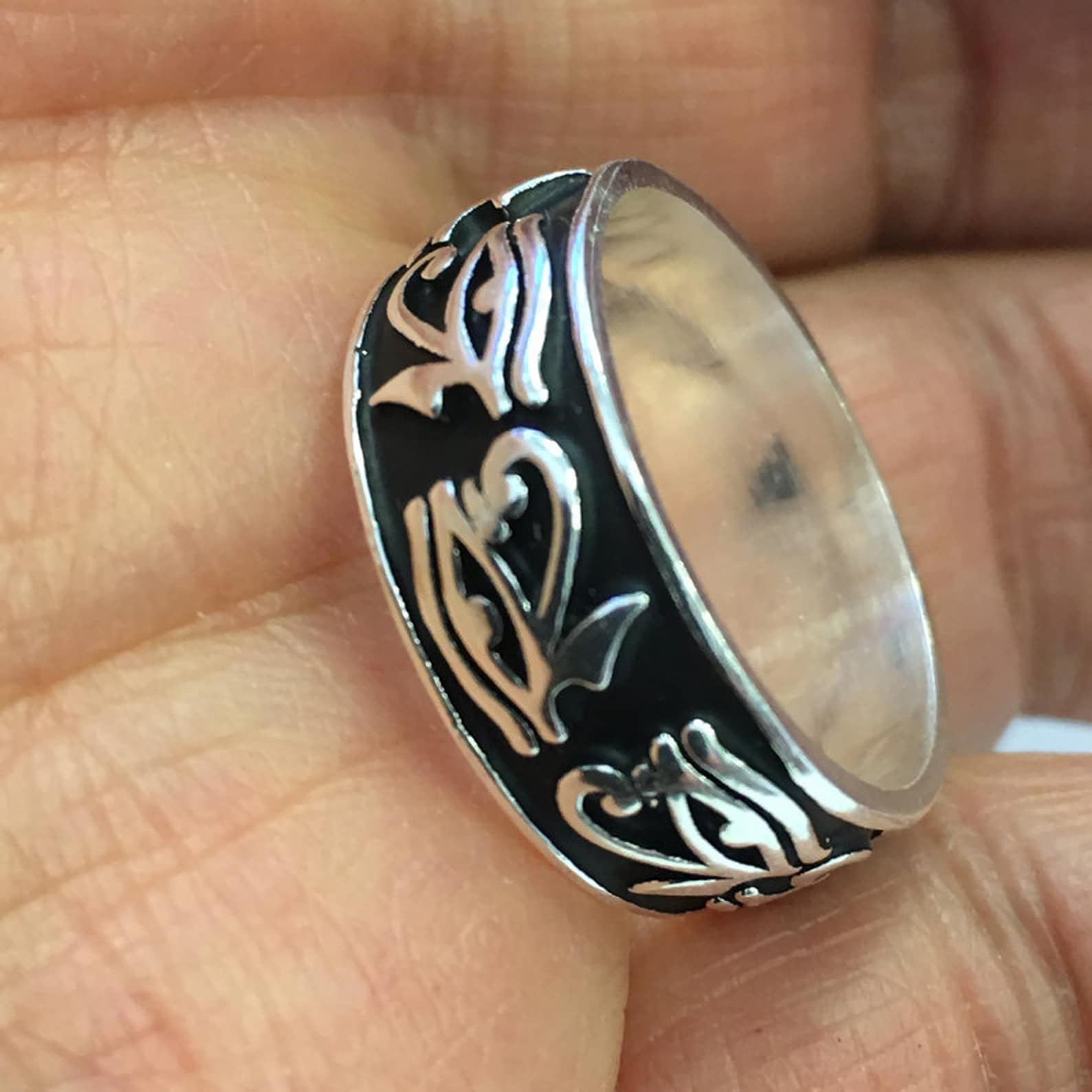 Silver Eye of Horus Band Ring Eye of Ra Ring God Eye Ring | Etsy