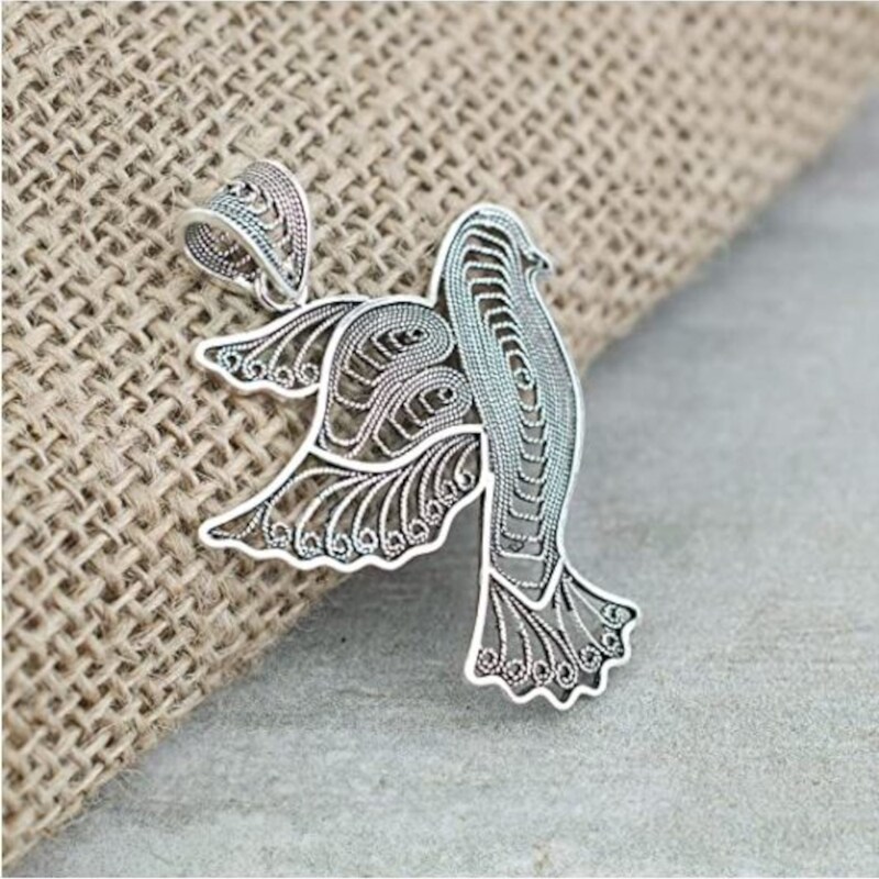 Filigree Dove - Etsy