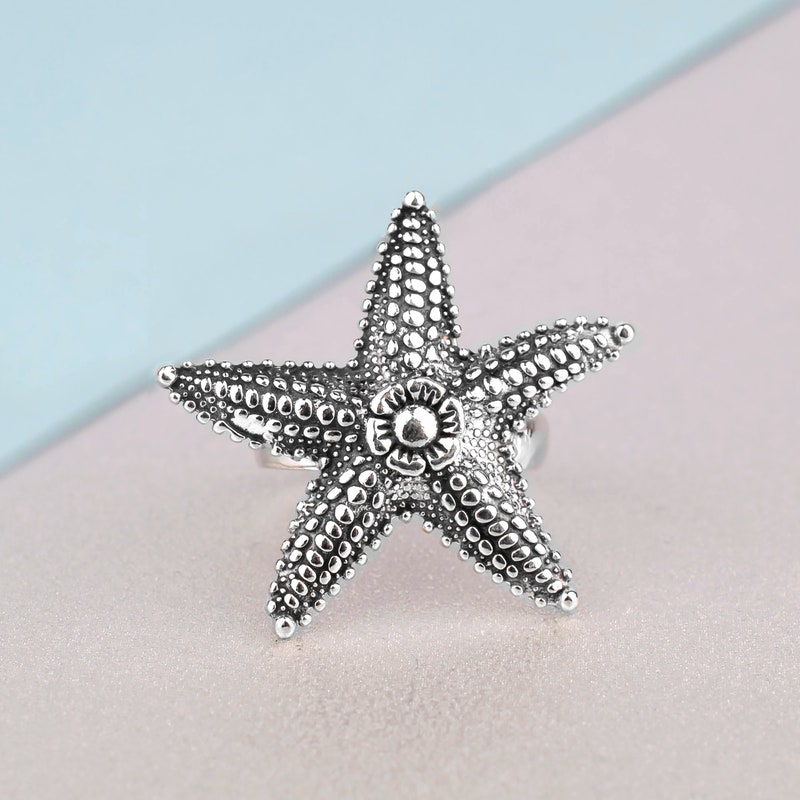 Starfish Ring - Etsy