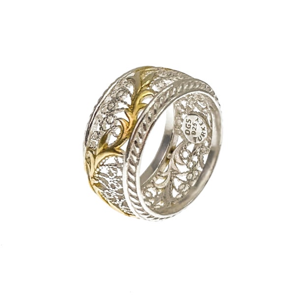 Filigree Wedding Band - Etsy