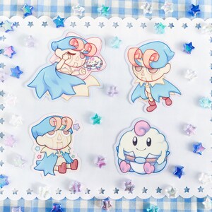 Geno and Mallow Mario RPG Sticker Vinyl Water Resistant Sticker - Etsy