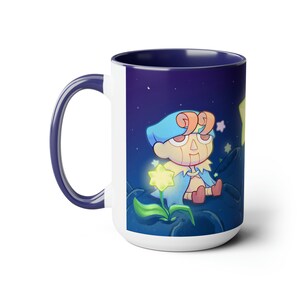Mario RPG Geno and Mallow Smrpg Inspired, Star Road Accent Coffee Mug ...