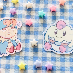 Geno and Mallow Mario RPG Sticker Vinyl Water Resistant Sticker - Etsy