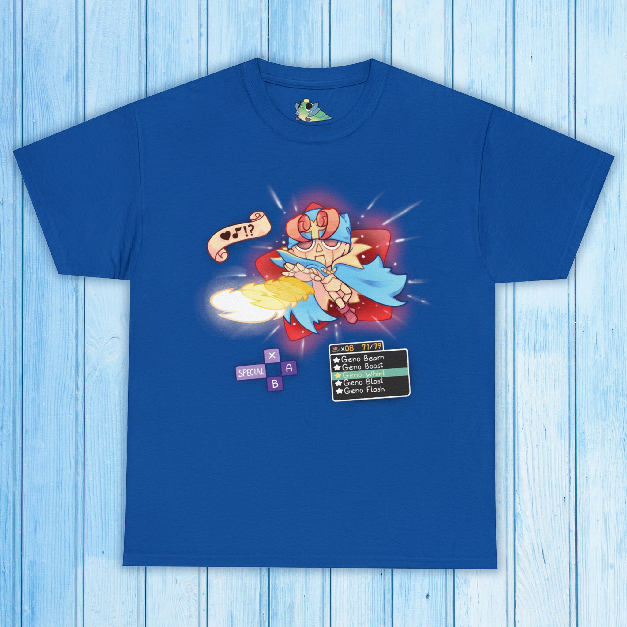 Super Mario RPG Geno Smrpg Inspired T-shirt, Geno Whirl - Etsy
