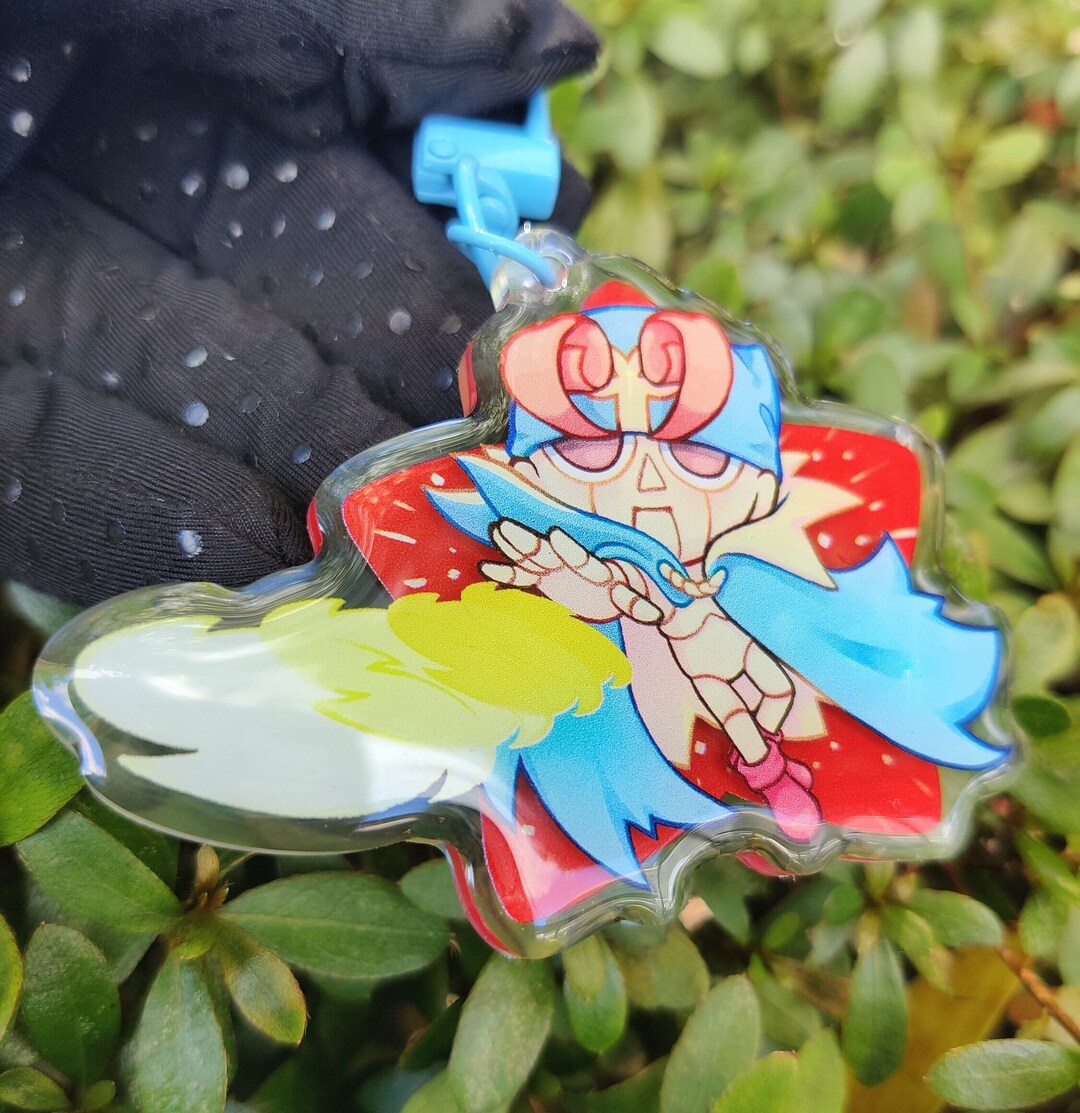 Geno Whirl Smrpg Inspired 3D Acrylic Charm Keychain 2.5 in // Double ...