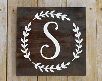 Initial Wall Decor - Etsy