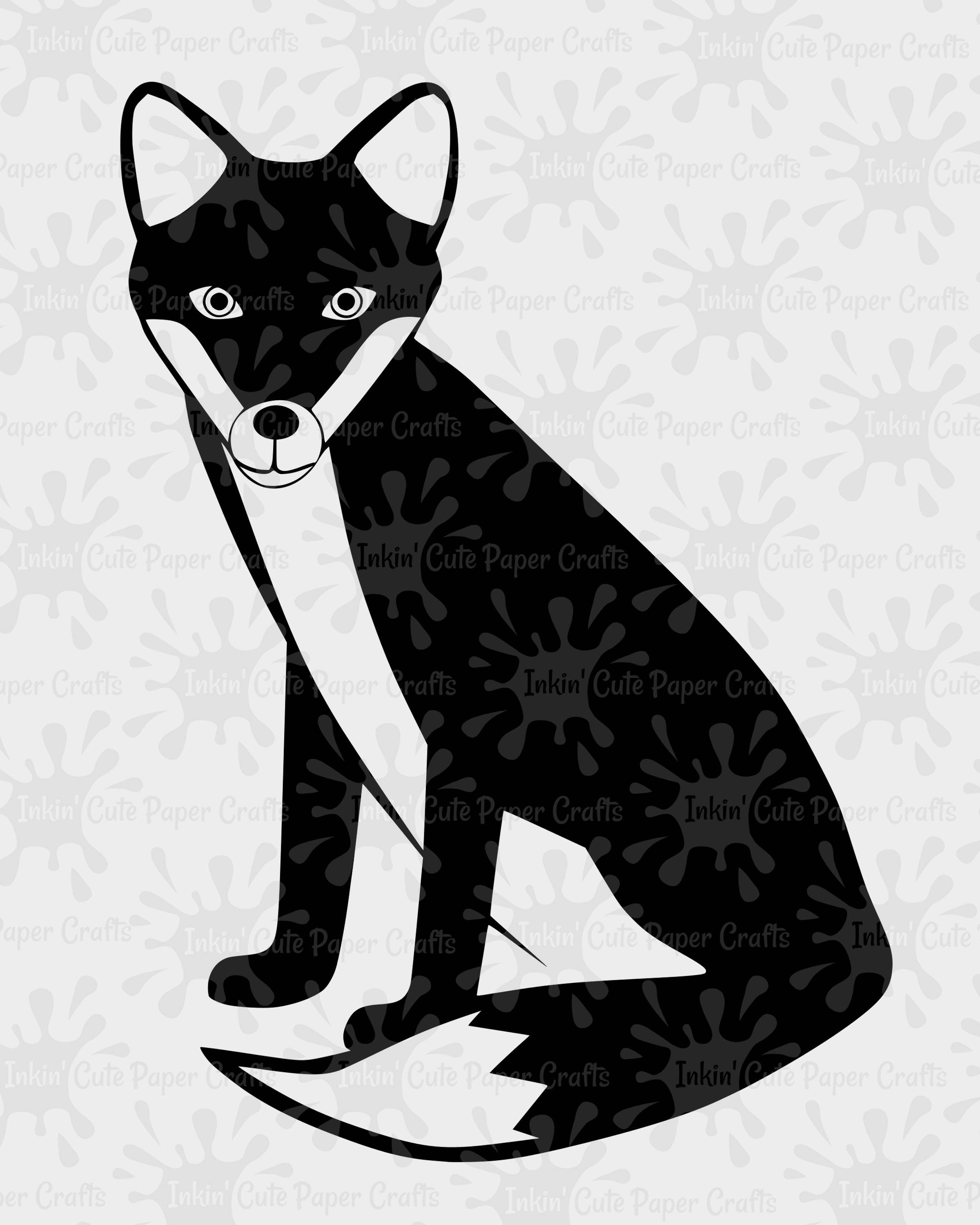 Fox Silhouette SVG, Fox Clipart, Fox SVG Cut File, SVG Fox, Woodland ...