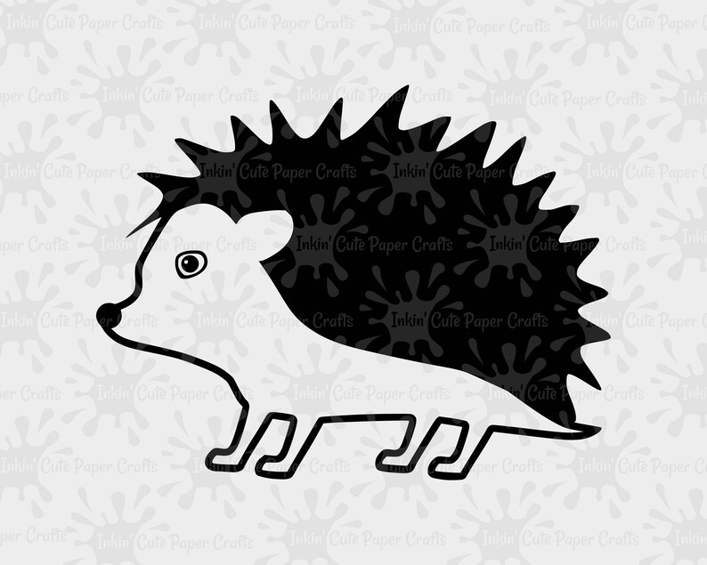 Hedgehog SVG File, Hedgehog Clipart, SVG Hedgehog, Hedgehog Clip Art ...