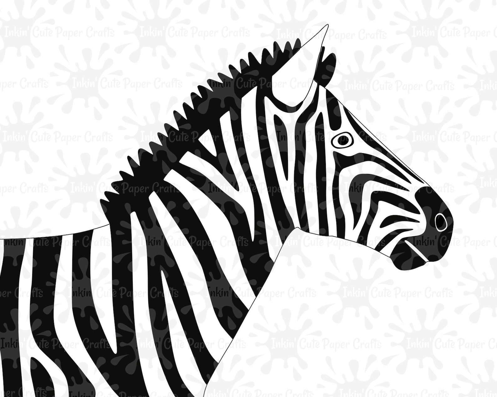 Zebra SVG File, Zebra Clipart, Safari Zebra SVG, Zebra Clip Art, SVG ...