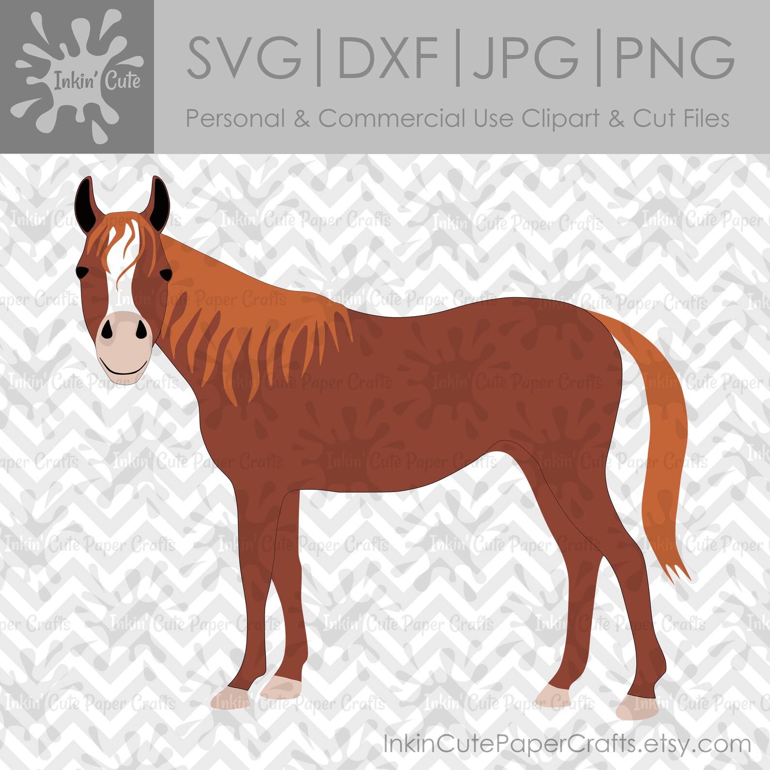 Horse SVG File, Horse Clipart, Horse SVG Cutting File, Horse SVG Color ...