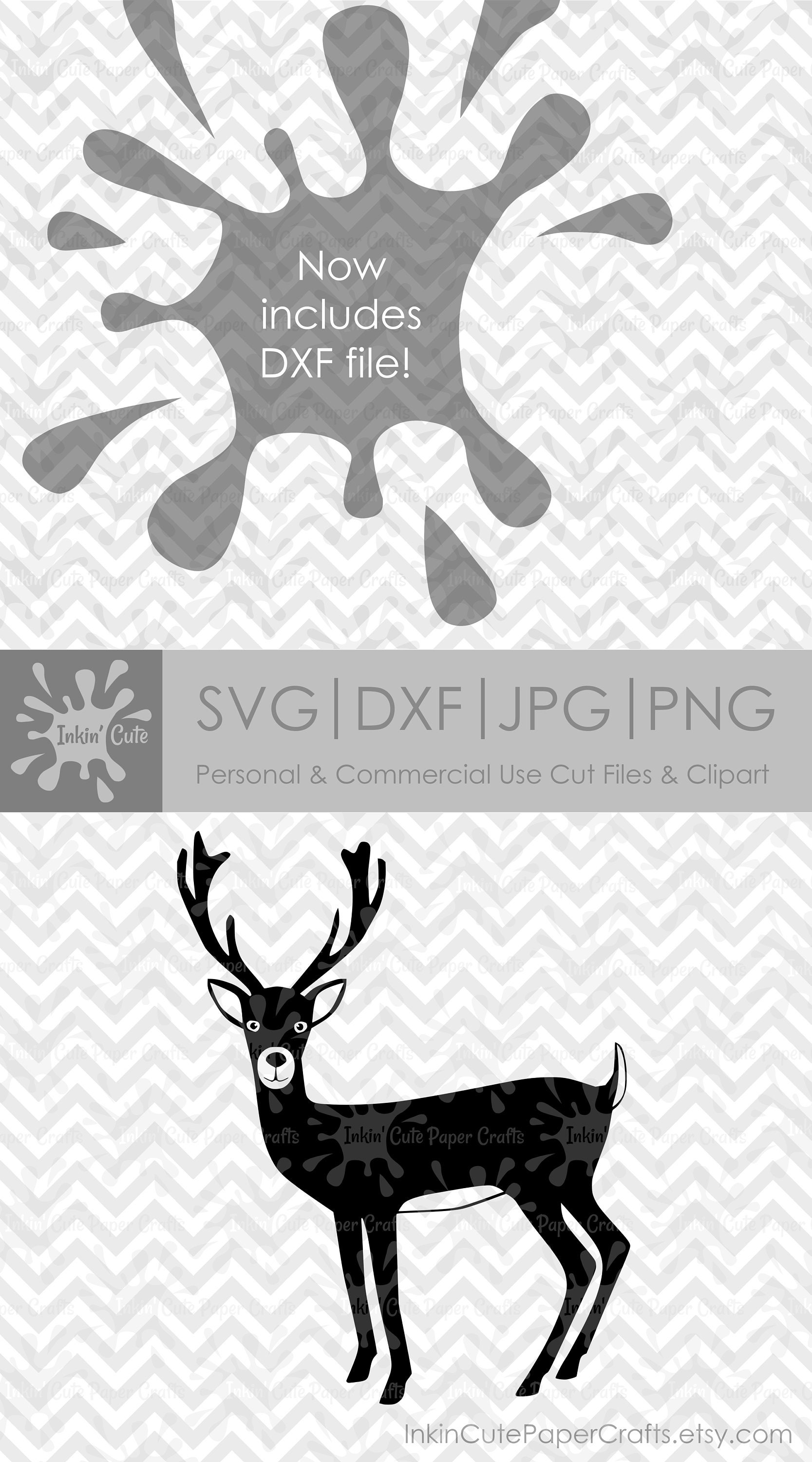 Buck Silhouette SVG, Buck Clipart, Buck SVG, Deer SVG, Deer Clipart ...