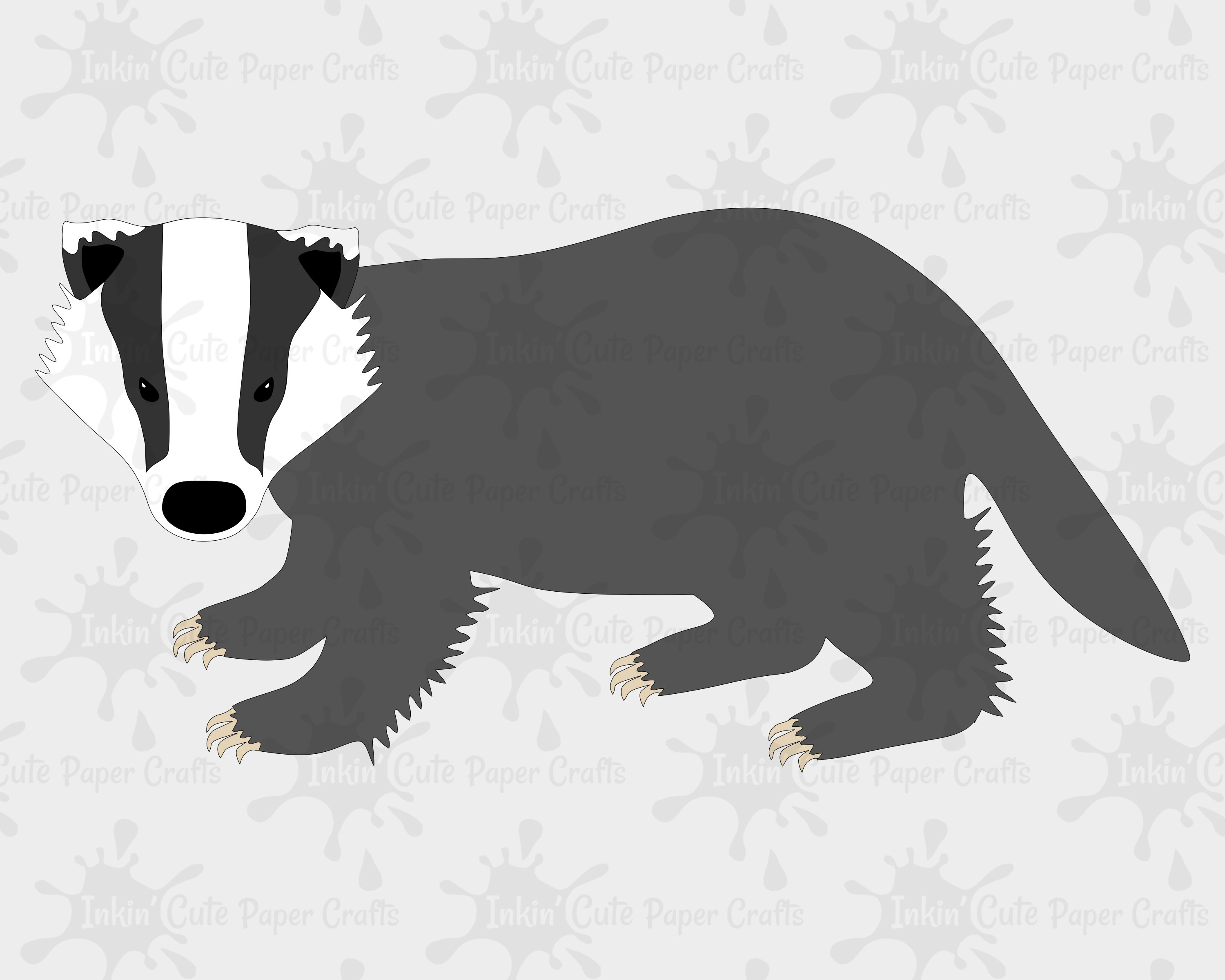 Badger Clipart