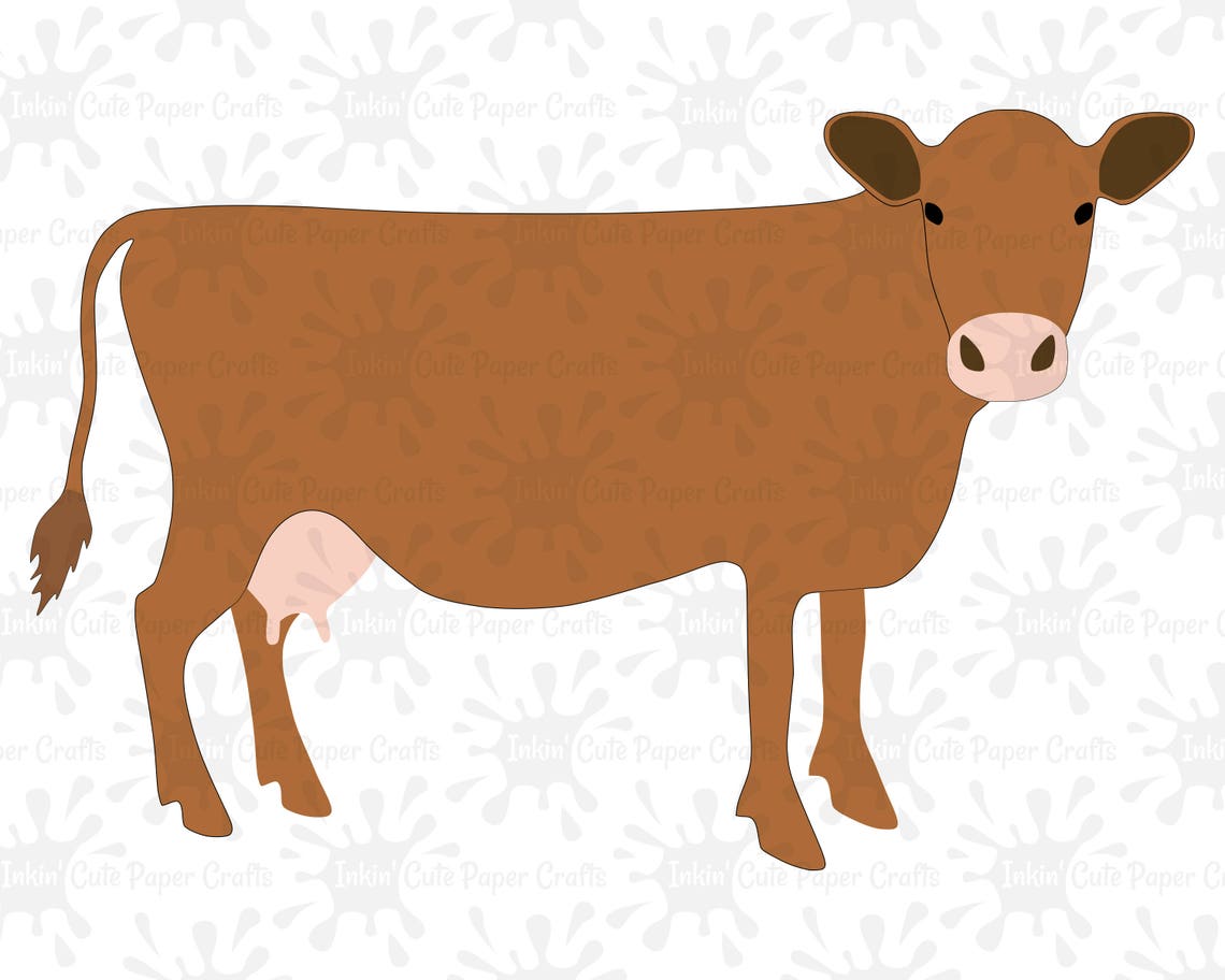 Cow SVG File, Cow Clipart, SVG Cow, Cow Clip Art, Cow Cut File, Show ...