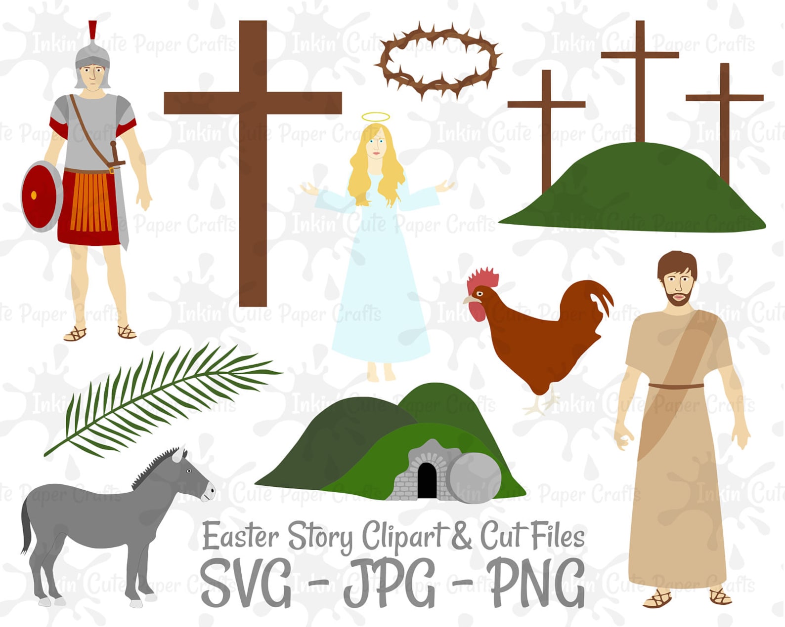 Easter SVG, Easter Clipart, Resurrection SVG, Resurrection Clipart ...