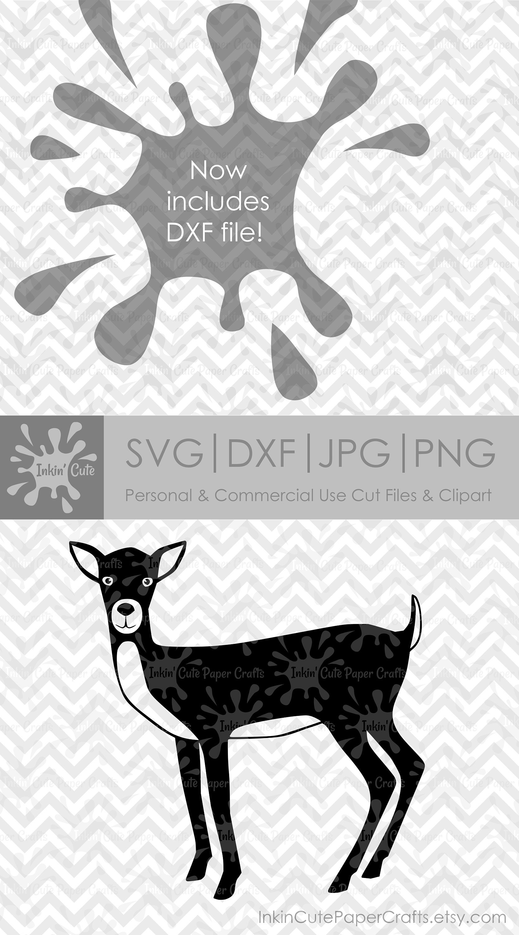 Deer SVG, Deer Clipart, Deer Clip Art, Woodland Animals Clip Art ...