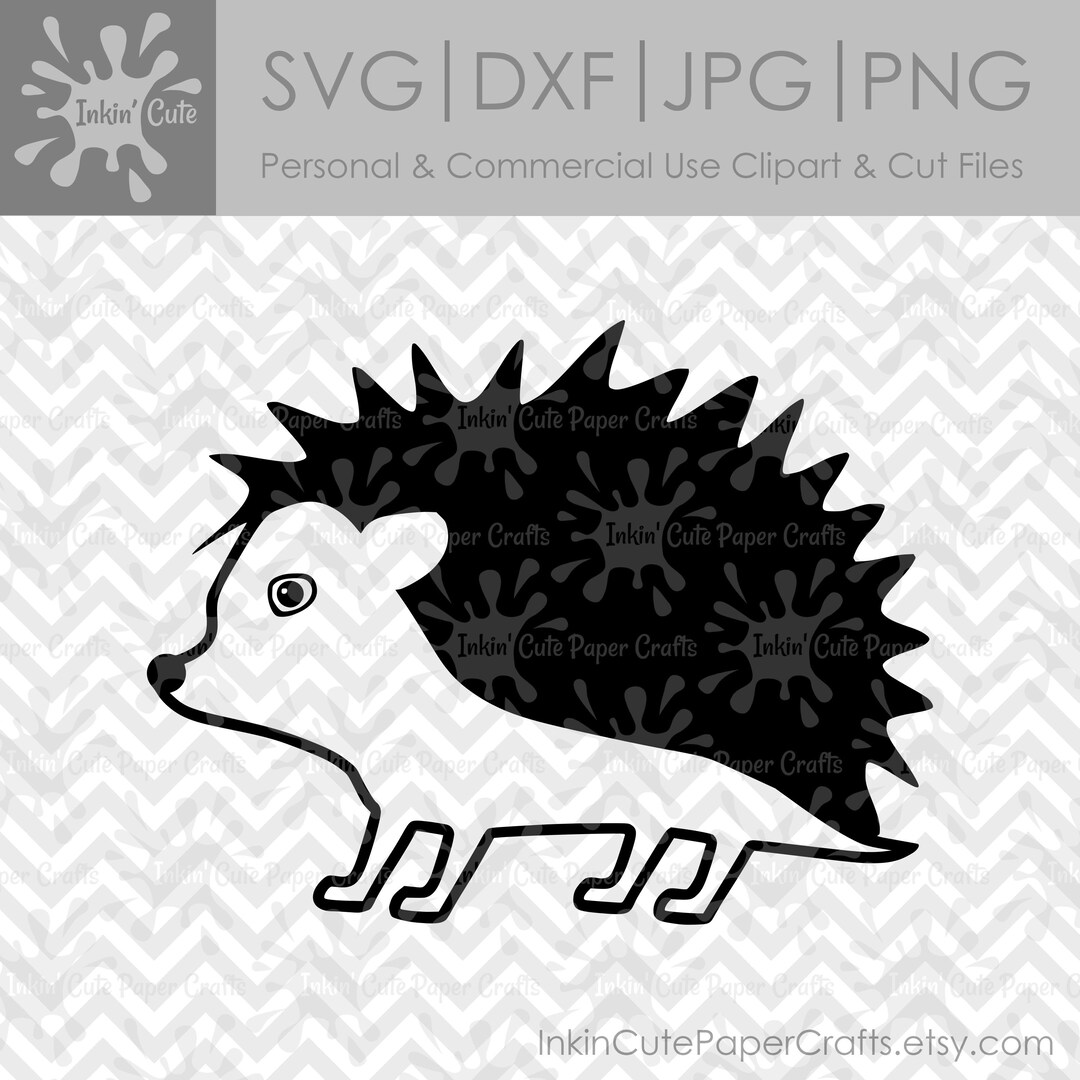 Hedgehog SVG File, Hedgehog Clipart, SVG Hedgehog, Hedgehog Clip Art ...