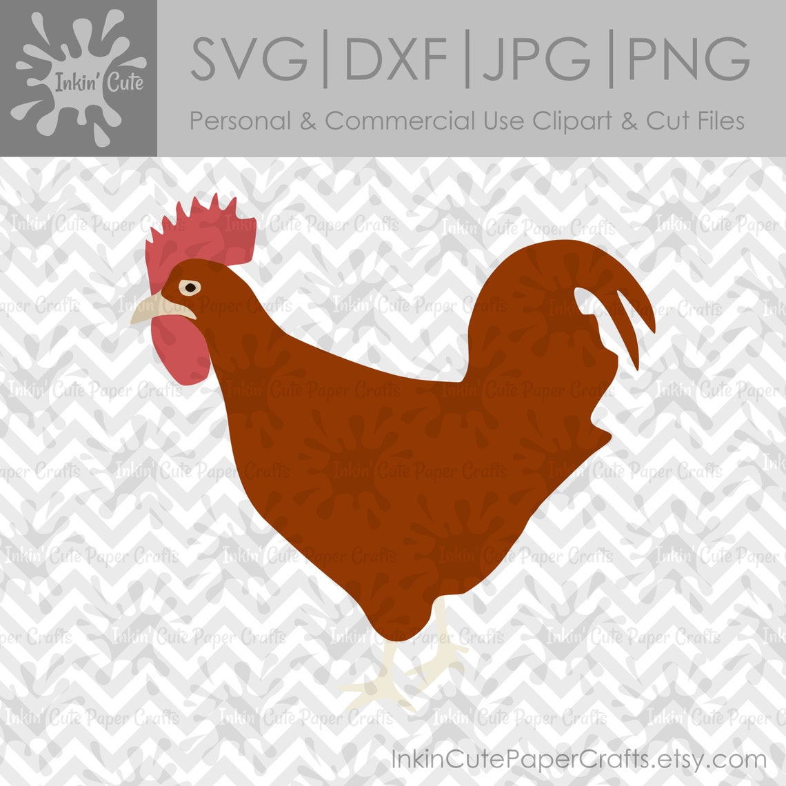 Rooster SVG File, Rooster Clipart, Rooster Clip Art, SVG Rooster, Farm ...