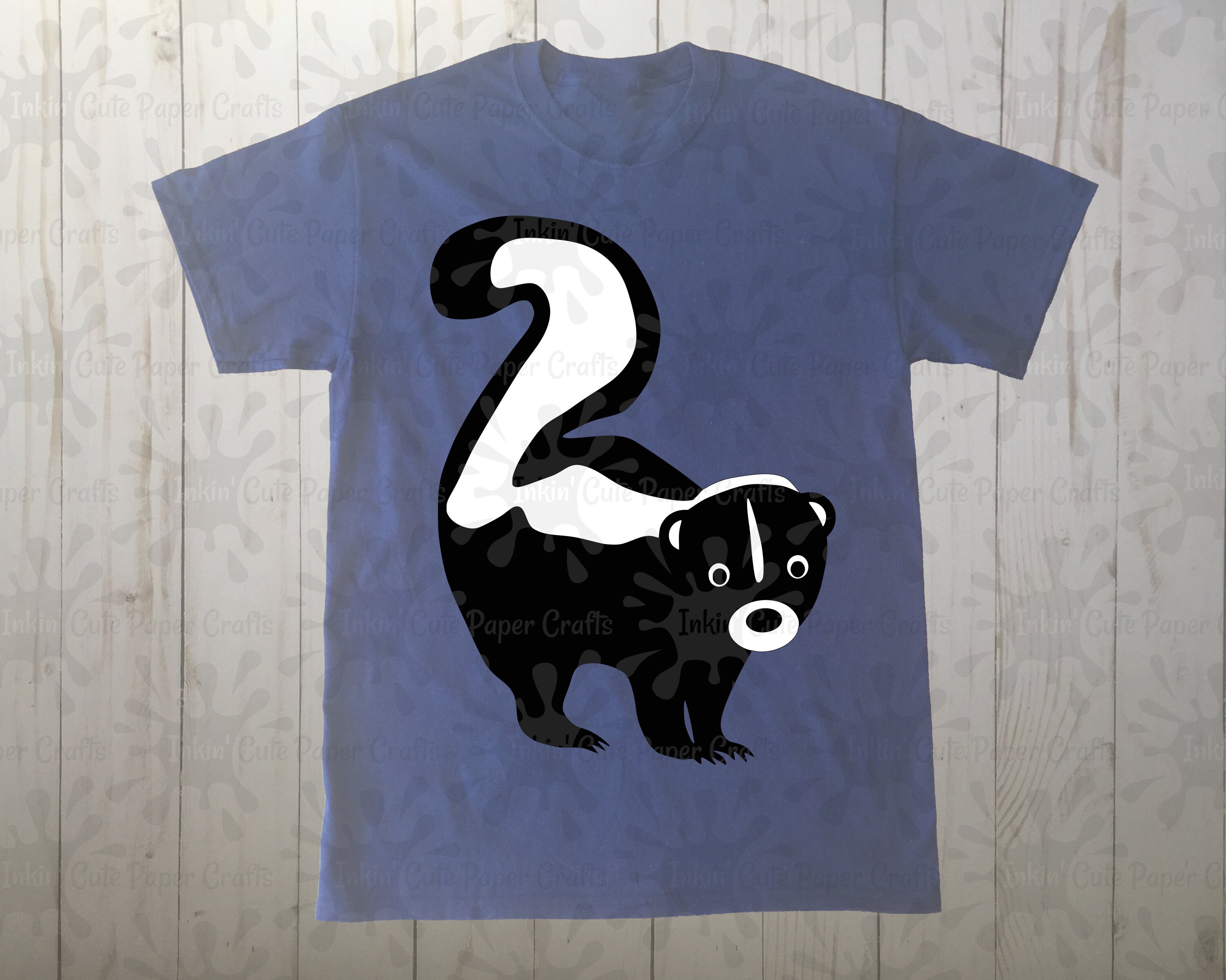 Skunk SVG, Skunk Clipart, Woodland Animal Clipart, Woodland Animals SVG ...