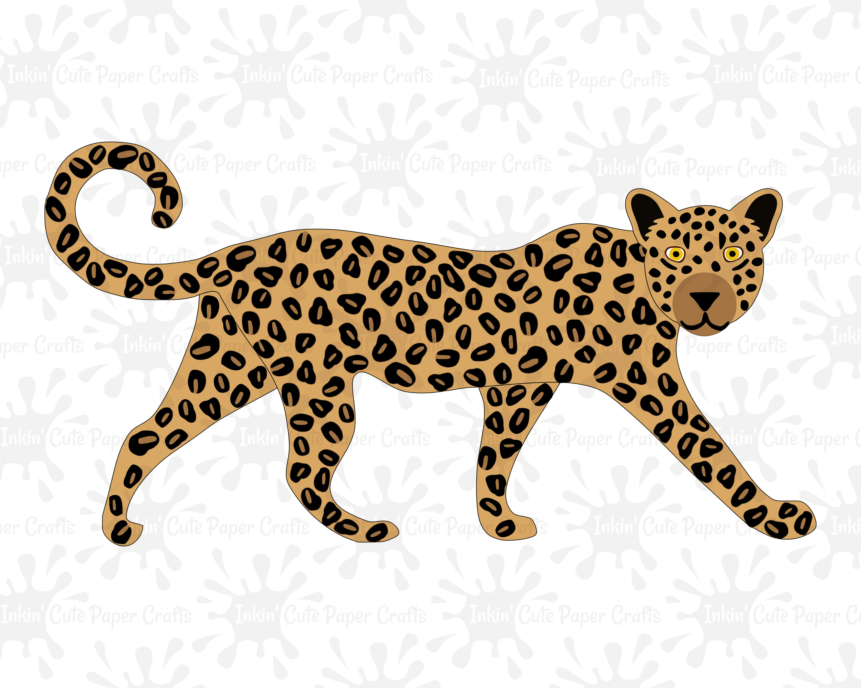 Leopard SVG, Leopard Clipart, Leopard Cut File, Leopard Clip Art ...
