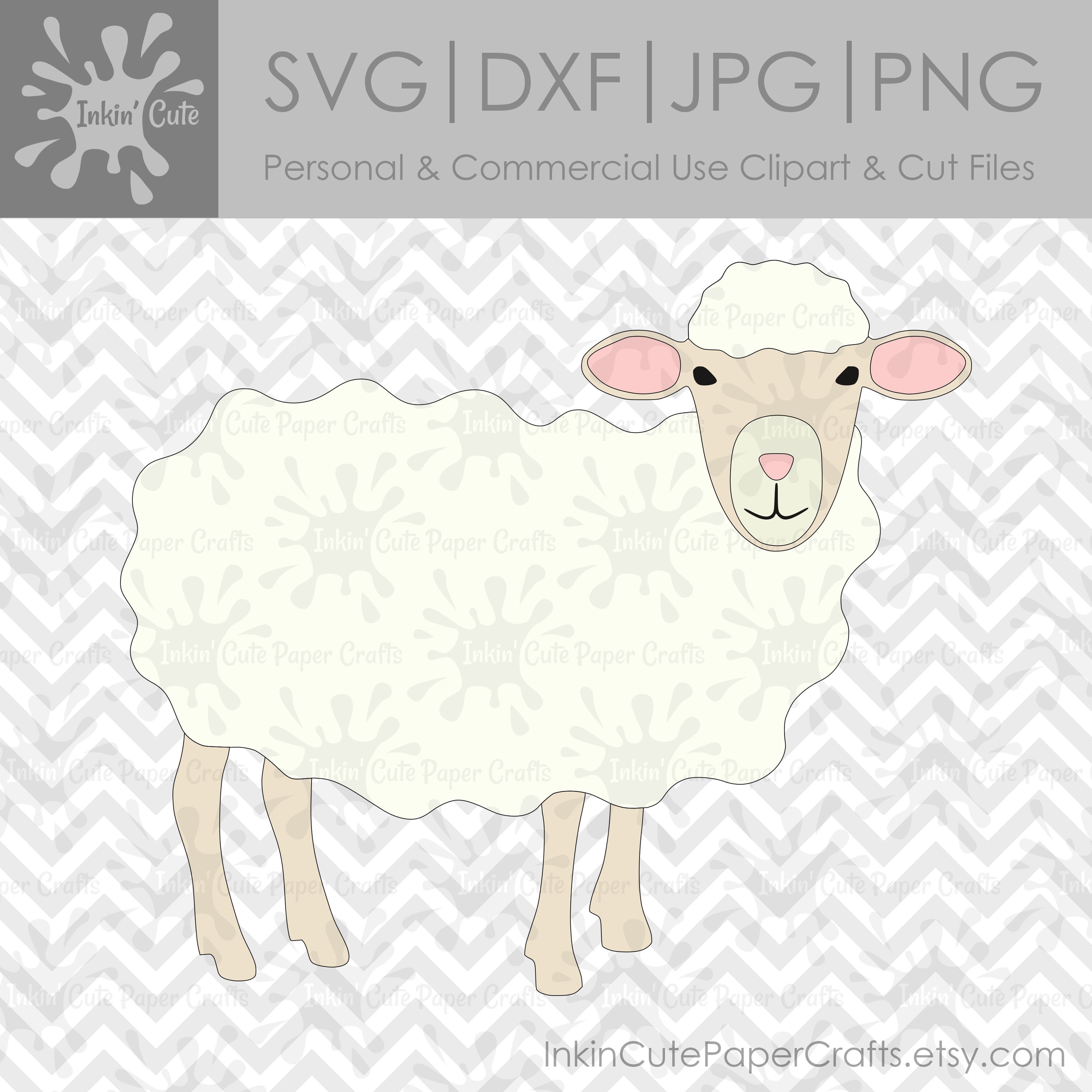 Sheep SVG File Sheep Clipart Sheep Cut File Show Sheep SVG - Etsy