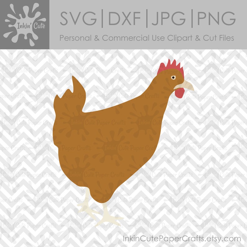 Pollo SVG, Clipart de pollo, Archivo cortado de pollo, Clip Art de ...