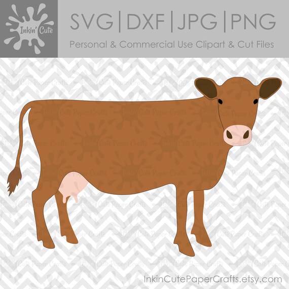 Cow SVG file Cow Clipart SVG Cow Cow Clip Art Cow cut | Etsy
