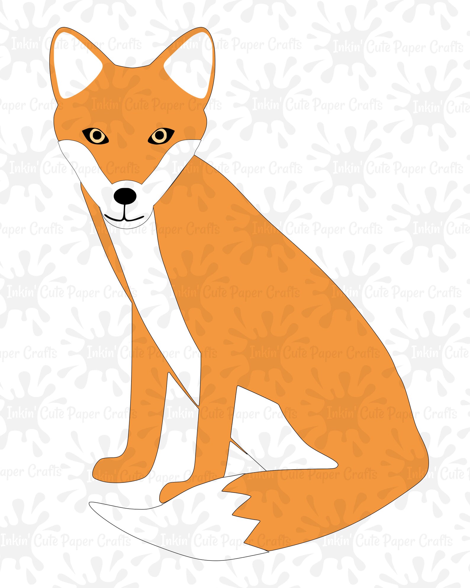 Fox SVG File, Fox Clipart, Fox SVG Cut File, SVG Fox, Woodland Fox Svg ...