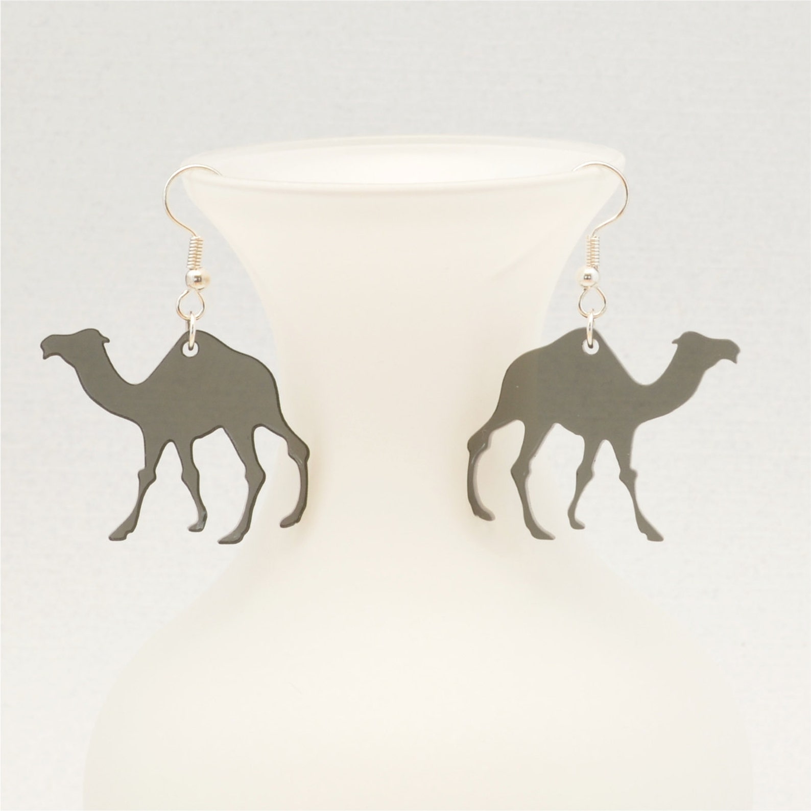 Laser Cut Camel Earrings Hump Day Camel Jewelry Quirky | Etsy