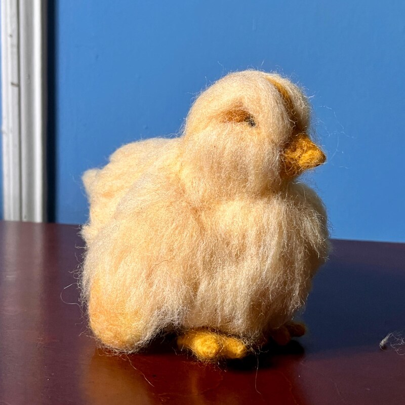 Needle Felted Chick - Etsy