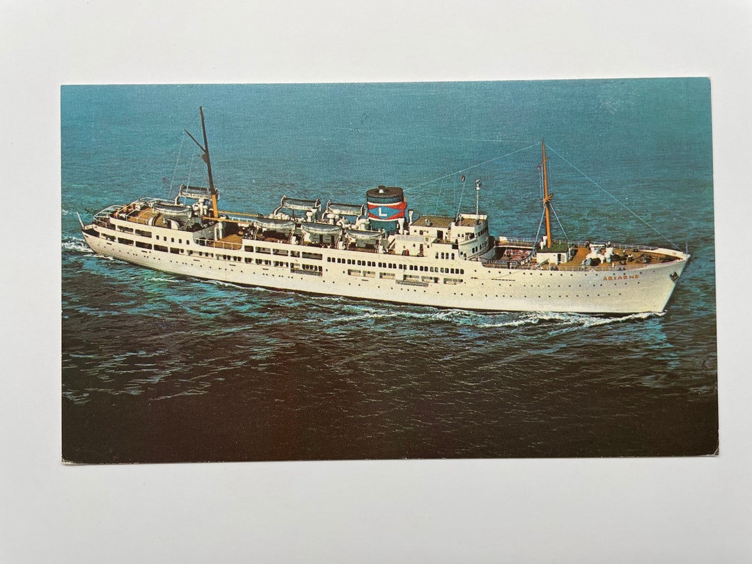 The S.S. Ariadne, Miami, Florida, Eastern Steamship Lines, Inc, Vintage ...