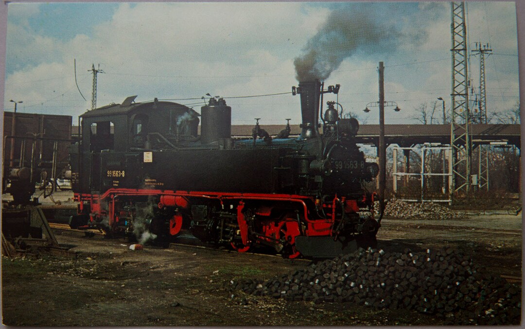 German State Railways, Meyer Mallet Tank Locomotive, Vintage Postcard ...