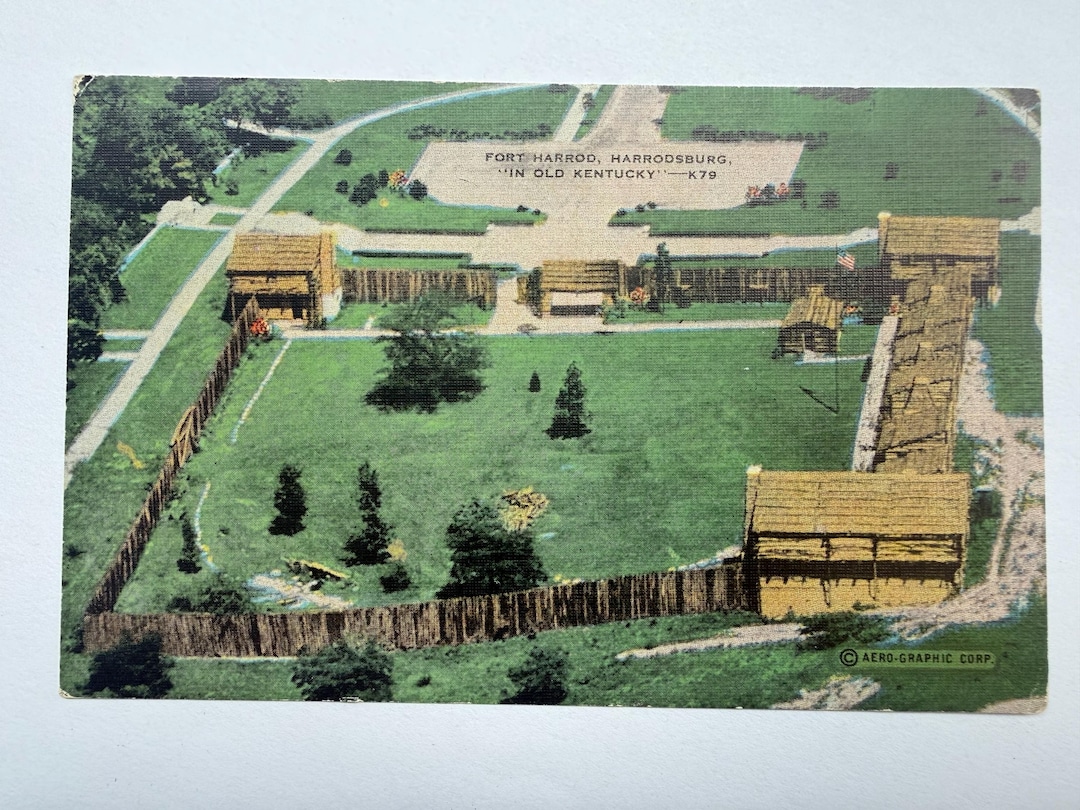 Fort Harrod, Pioneer Memorial State Park, Harrodsburg, Kentucky ...
