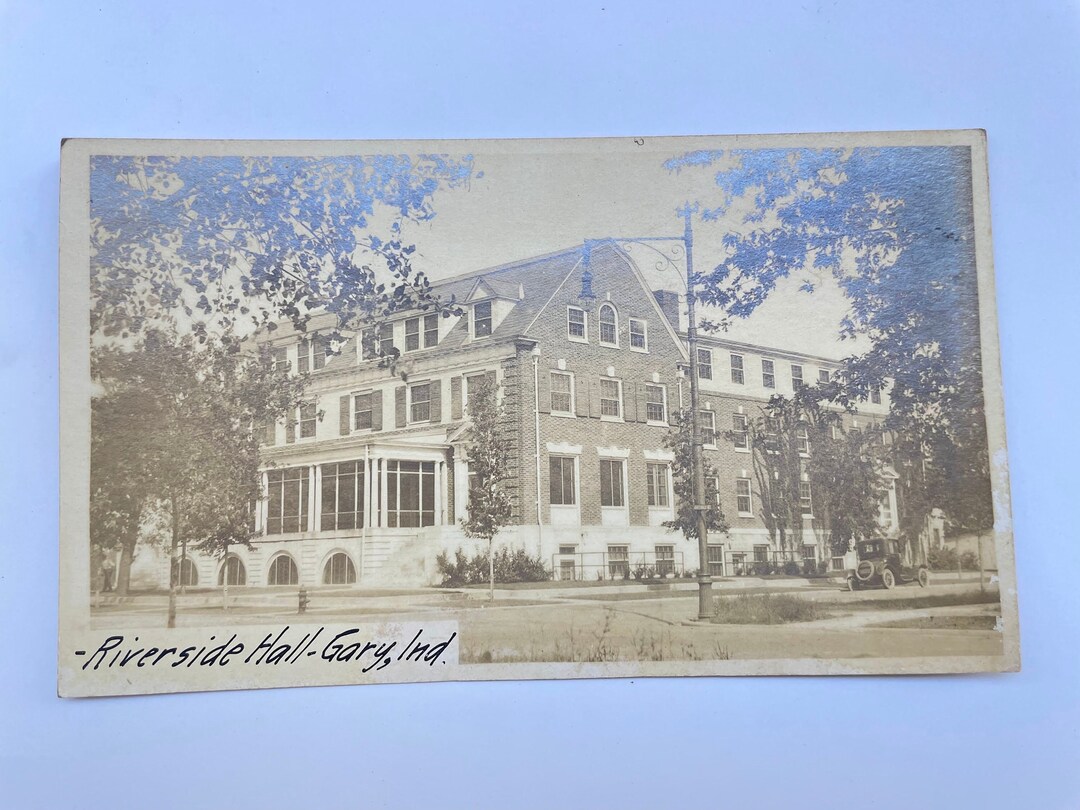 Riverside Hall, Gary, Indiana, Vintage Postcard - Etsy