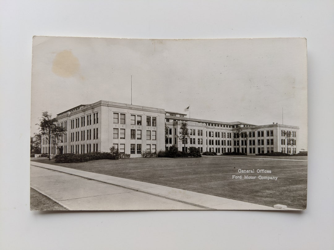 Main Offices, Ford Motor Company, Dearborn, Michigan Vintage Postcard ...