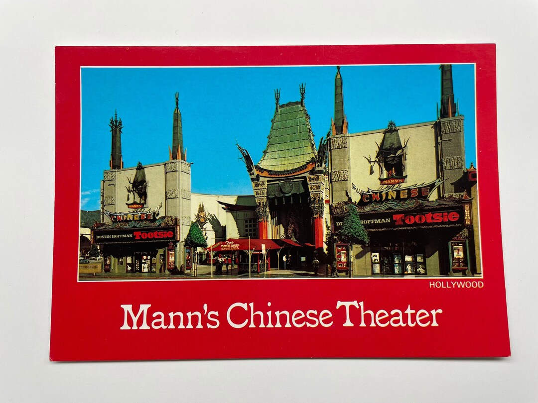 World Famous Mann's Chinese Theatre, Hollywood, Los Angeles, California ...