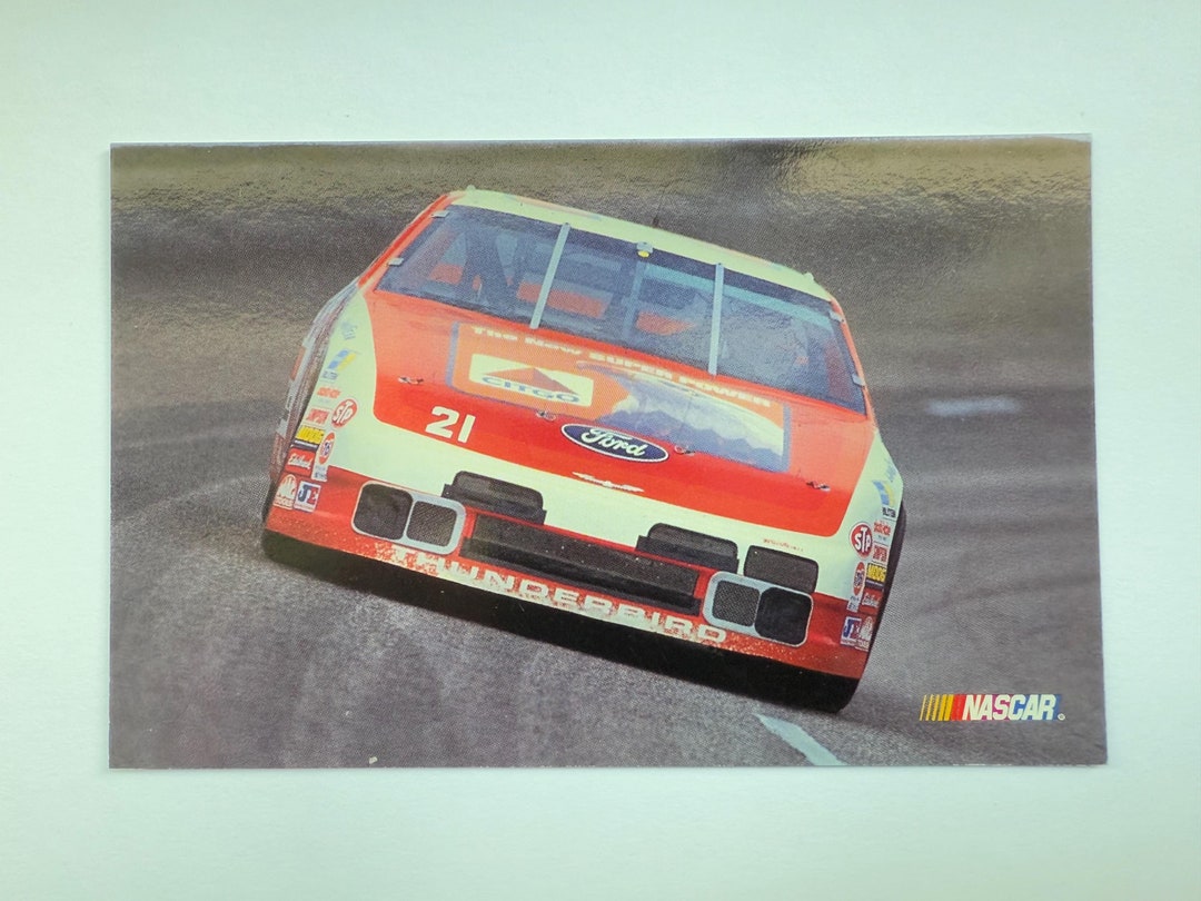Morgan Shepherd, #21, 1994 NASCAR Collectible Vintage Postcard - Etsy