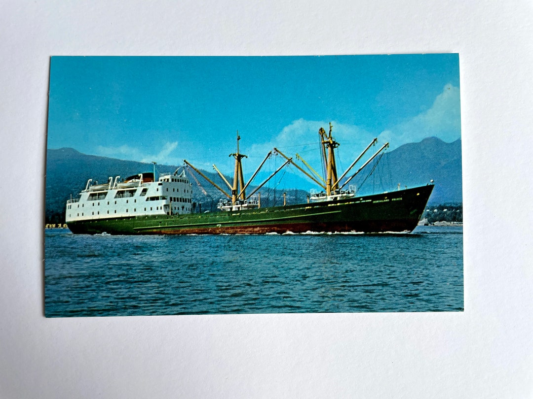The M.V. Northland Prince Cargo-passenger Vessel, Vintage Postcard - Etsy