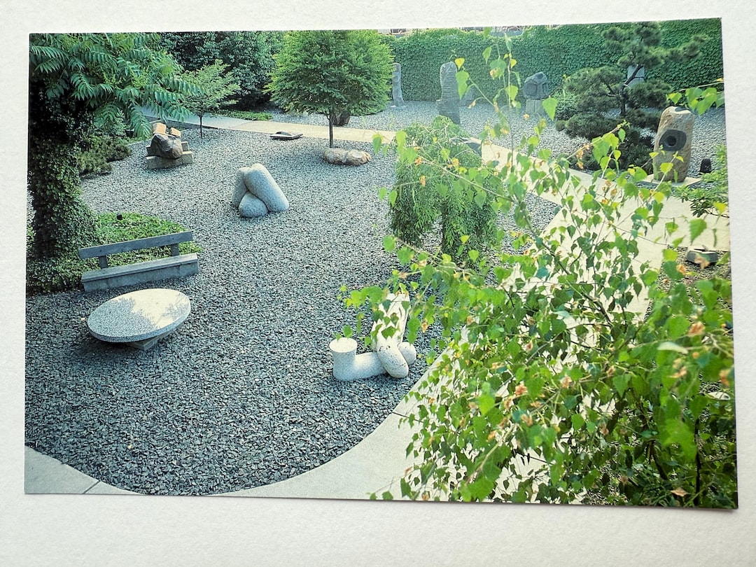 Pair of Isamu Noguchi Garden Museum, Long Island City, New York ...