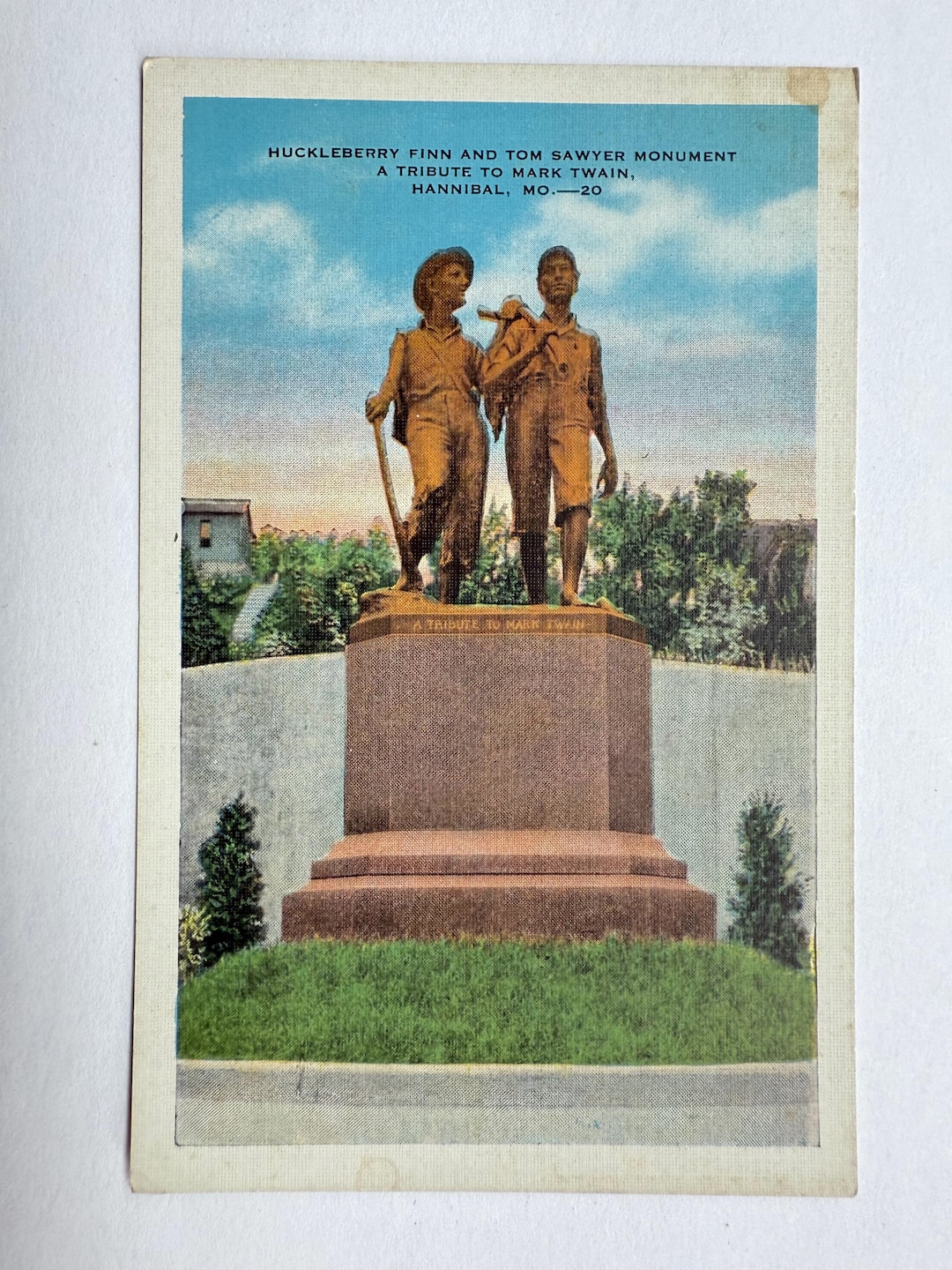 Huckleberry Finn and Tom Sawyer Monument, A Tribute to Mark Twain ...