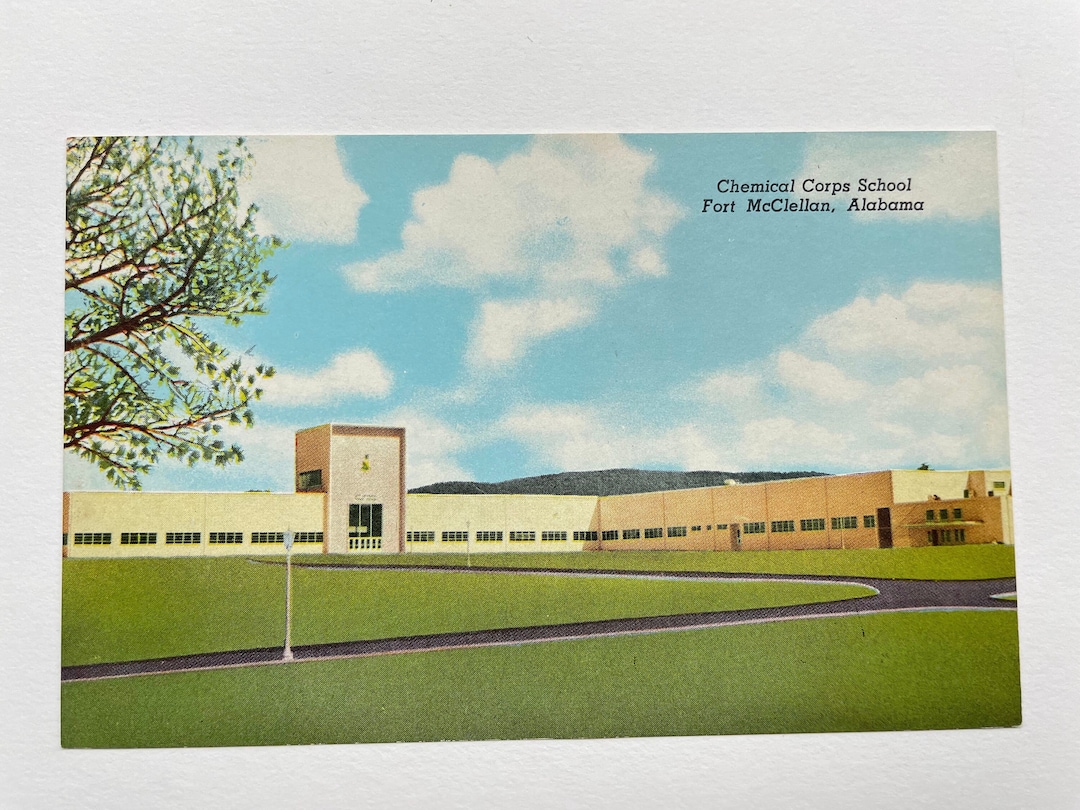The Chemical Corps School Fort Mcclellan Alabama Vintage - Etsy