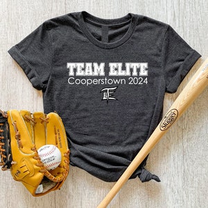Custom Cooperstown Baseball Tournament Team Shirt - Etsy
