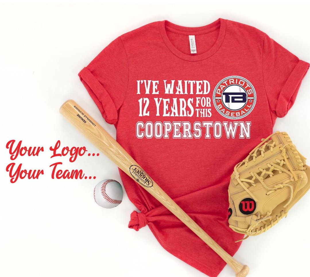 Custom Cooperstown Baseball Team T-shirt or Tank Top - Etsy