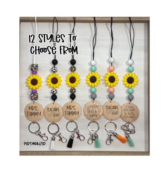 Teacher Lanyard Teacher Appreciation Gift Custom Badge - Etsy