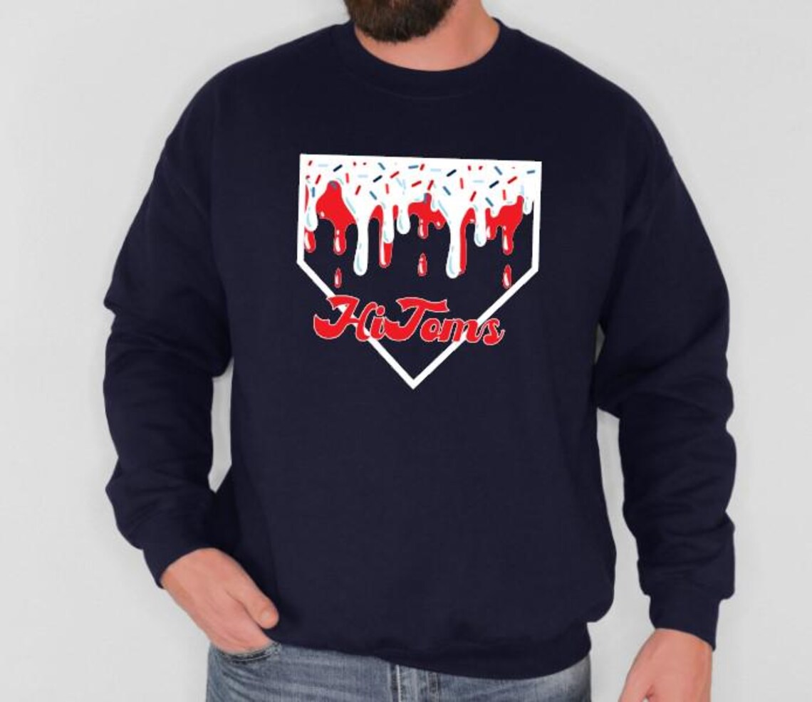 Personalized Baseball Drip Sweatshirt or T-shirt - Etsy