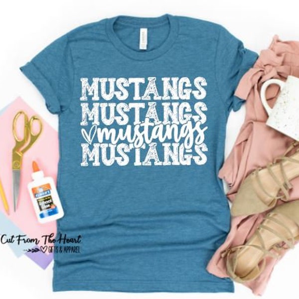 Go Mustangs - Etsy