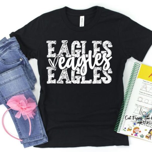 Eagles School Spirit Tshirt - Etsy