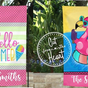 Personalized Pool Flag, Pool Decor, Pool Sign, Custom Pool Flag, Summer ...