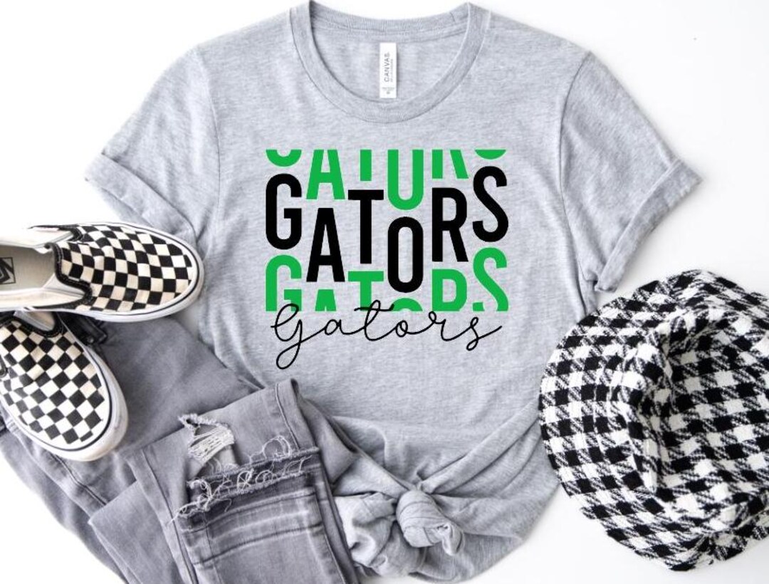 Gators Spirit Wear Shirt, Mascot Fan Apparel - Etsy